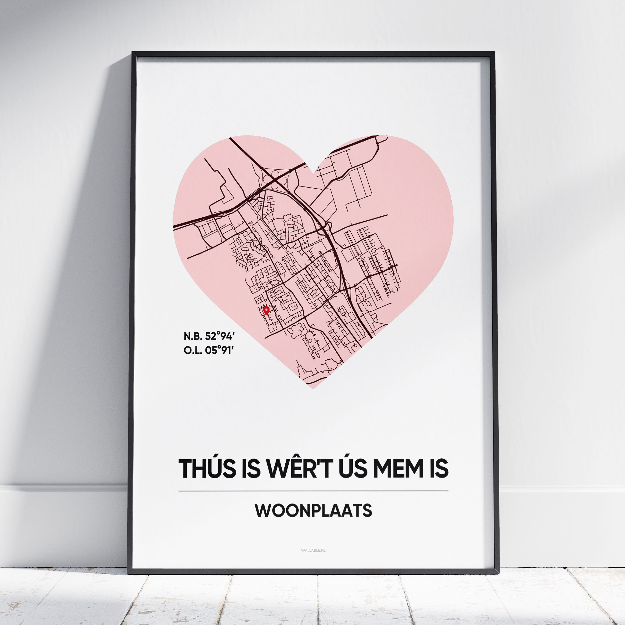 Memmedei stêd poster hart - Wallable