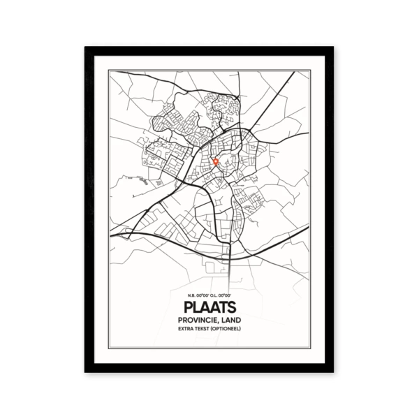 Zeddam stad poster - Wallable