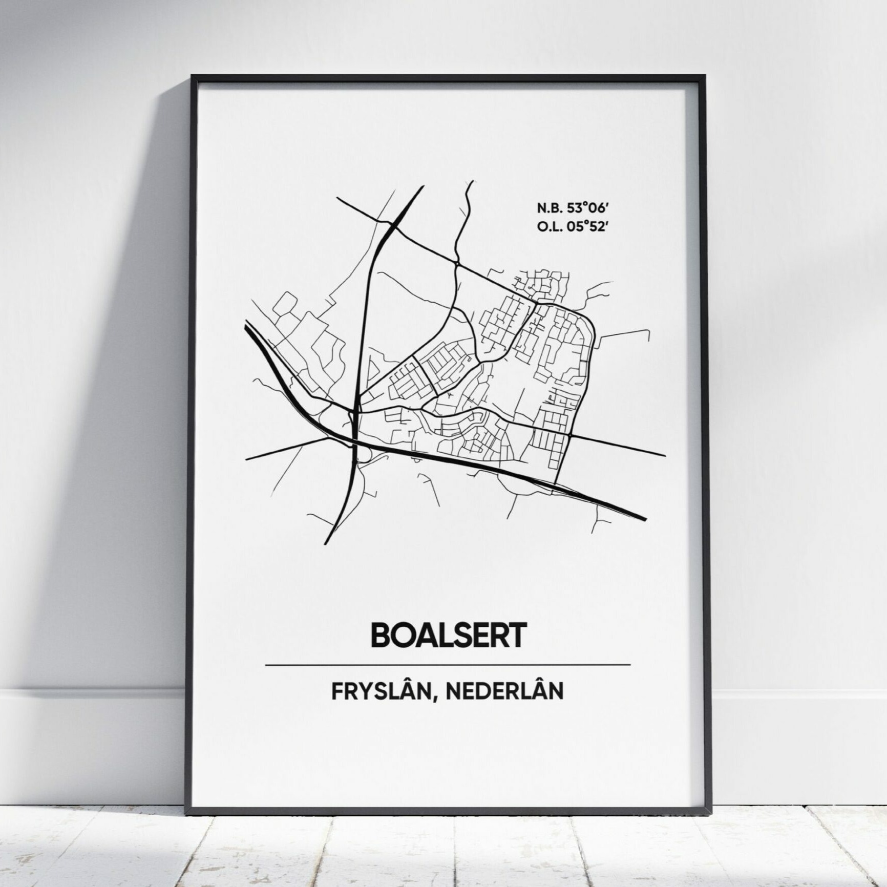 Boalsert stad poster - Wallable
