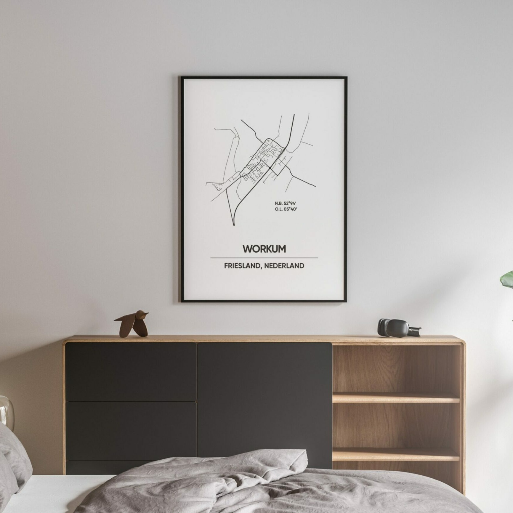 Workum stad poster - Wallable