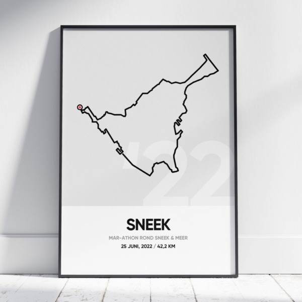 2022 Berenloop Terschelling Halve Marathon Poster - Wallable