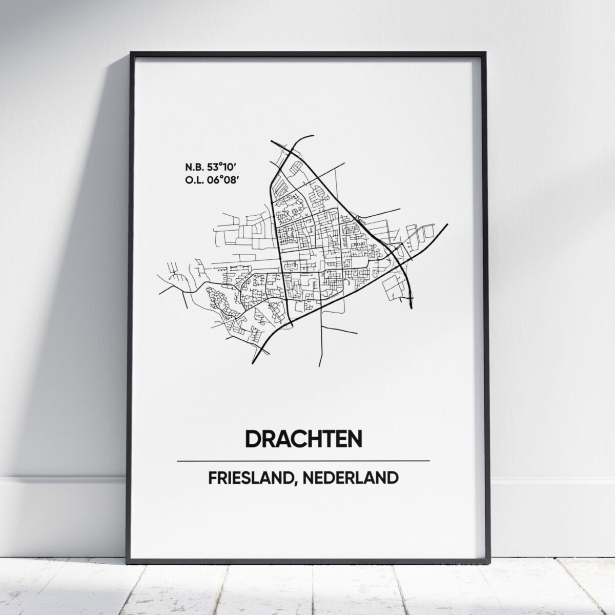 Drachten stad poster - Wallable