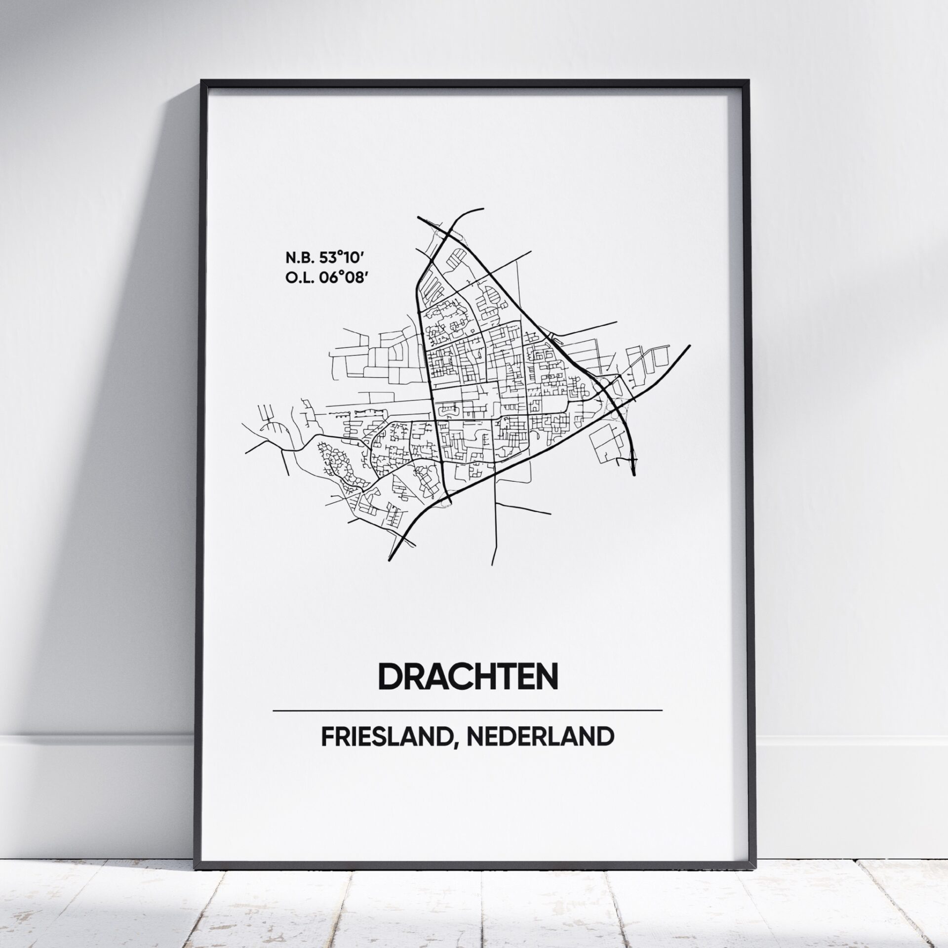 Drachten stad poster - Wallable