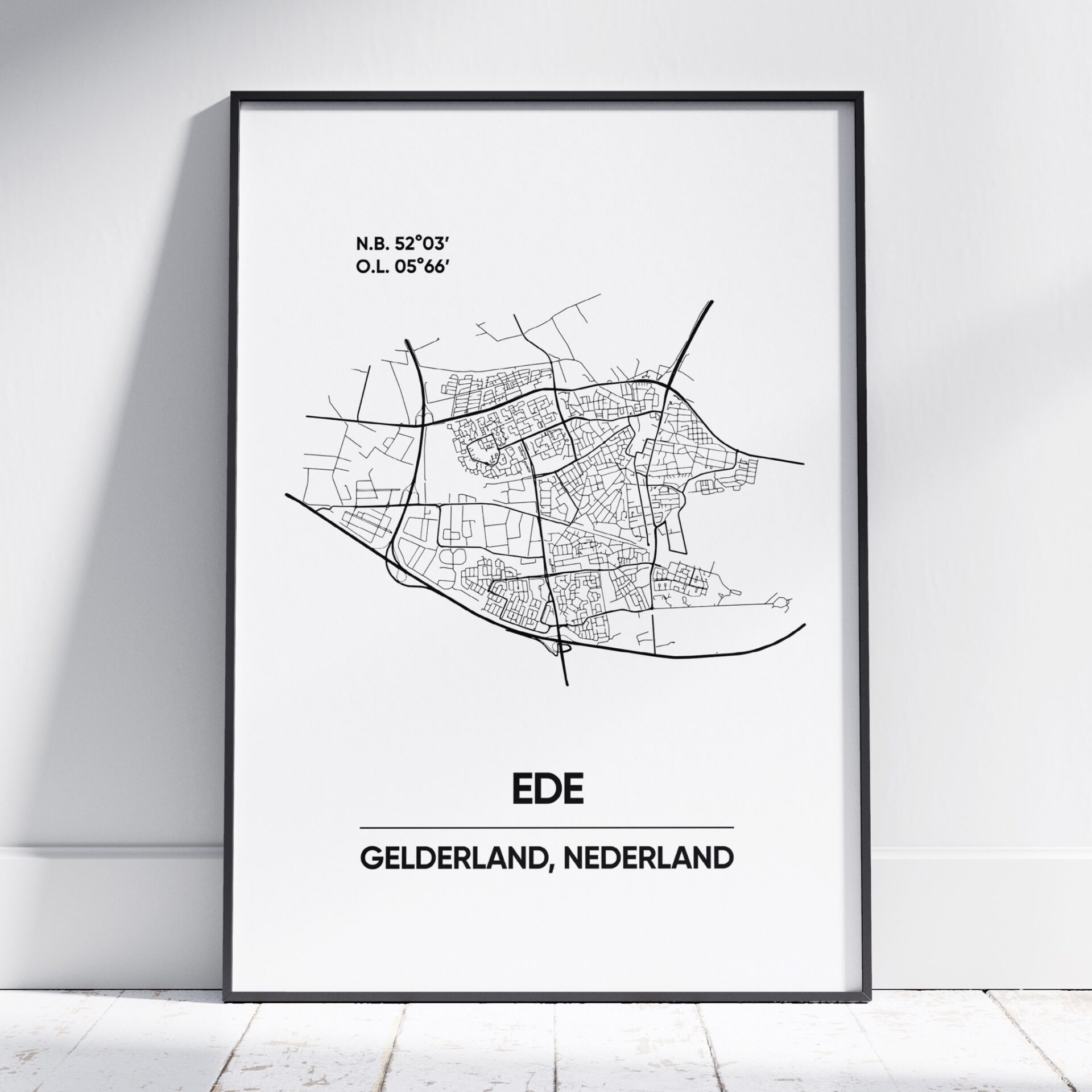 Ede stad poster - Wallable