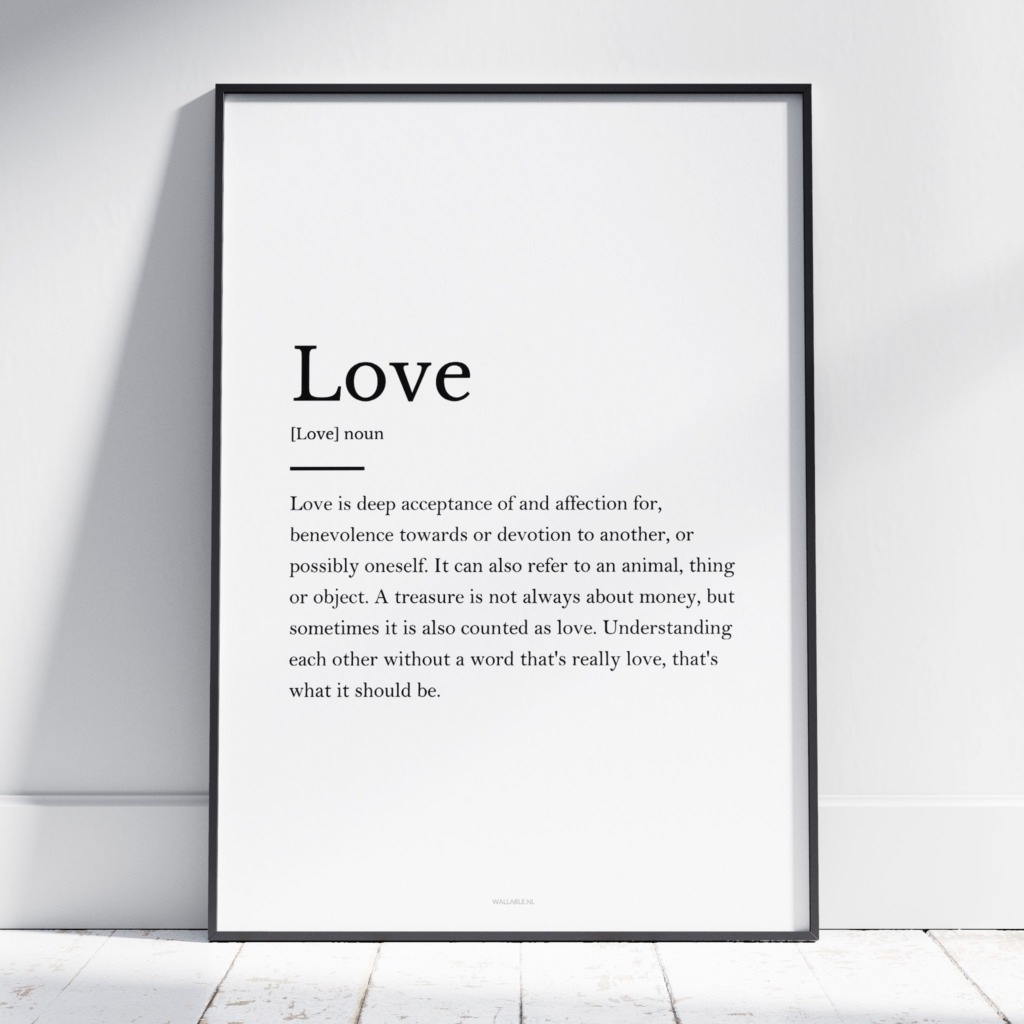 Love poster - Wallable