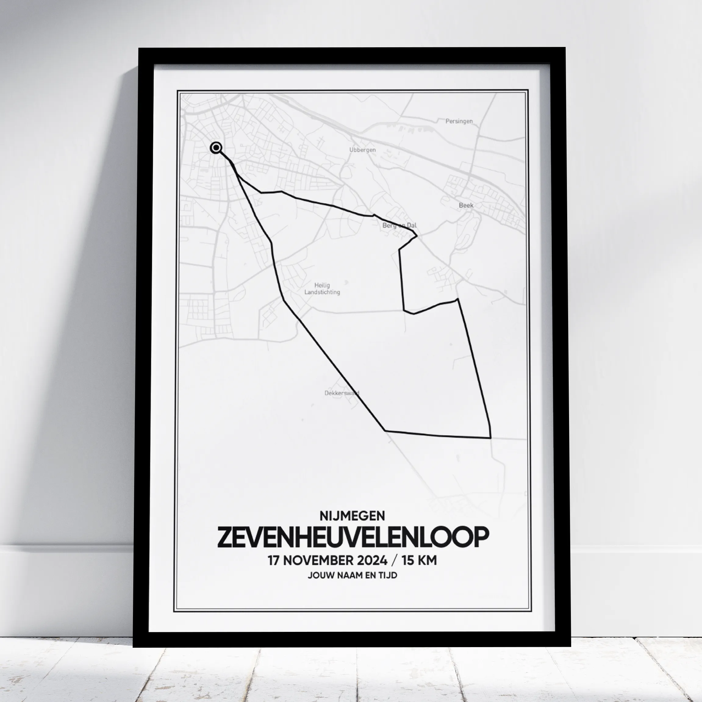 Zevenheuvelenloop Nijmegen poster - Wallable