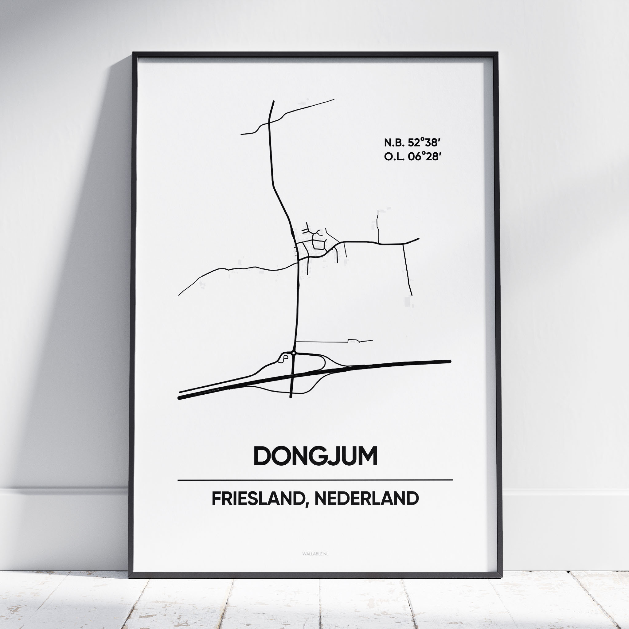 Dongjum stad poster - Wallable