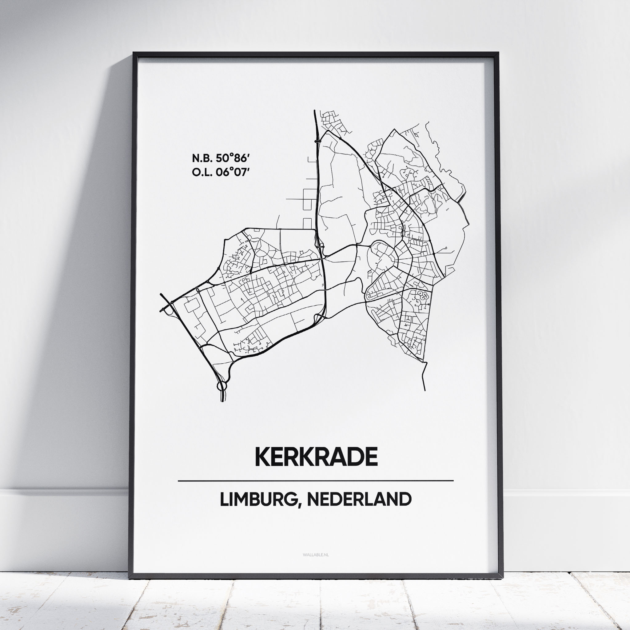 Kerkrade stad poster - Wallable