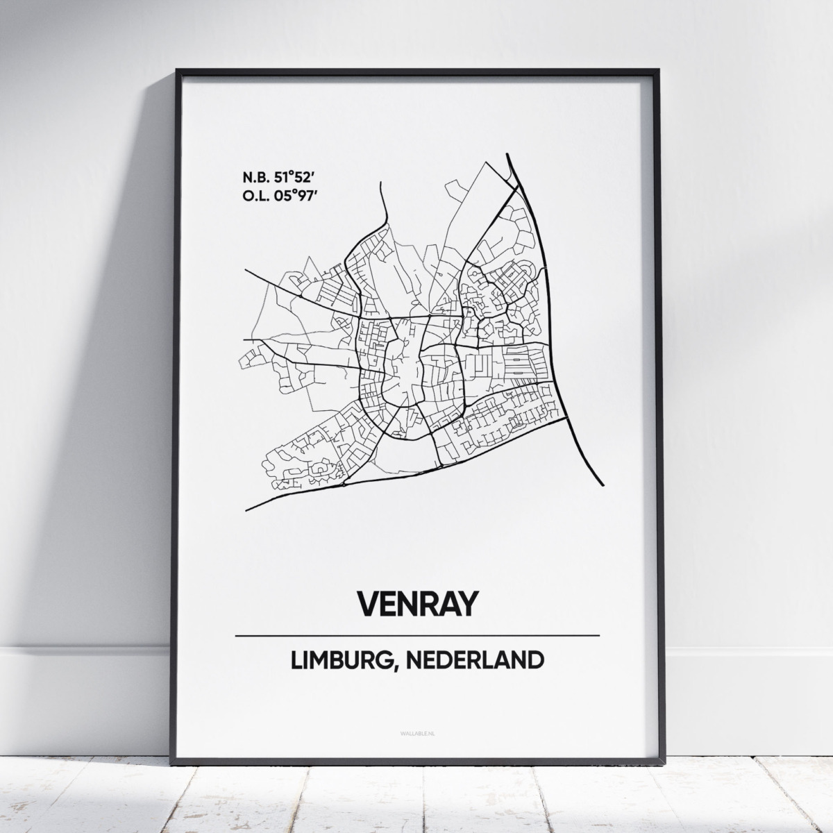 Venray stad poster - Wallable
