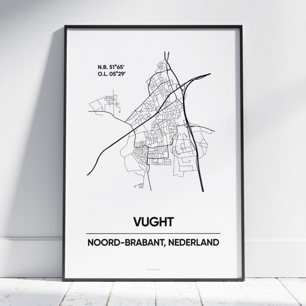 Vught stad poster - Wallable