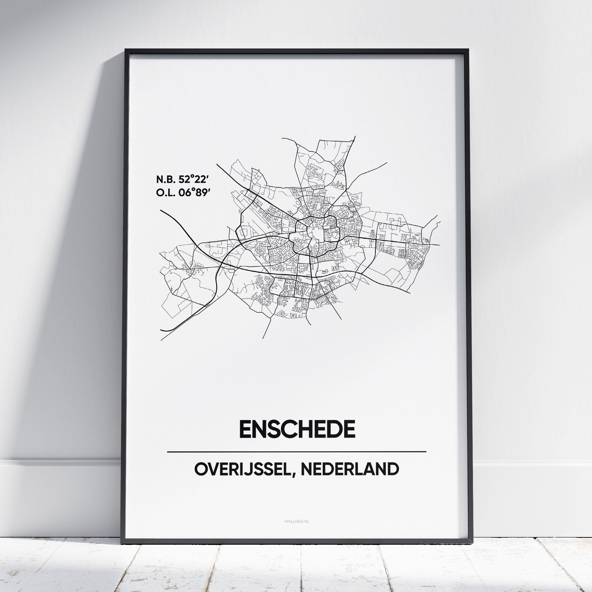 Enschede stad poster - Wallable