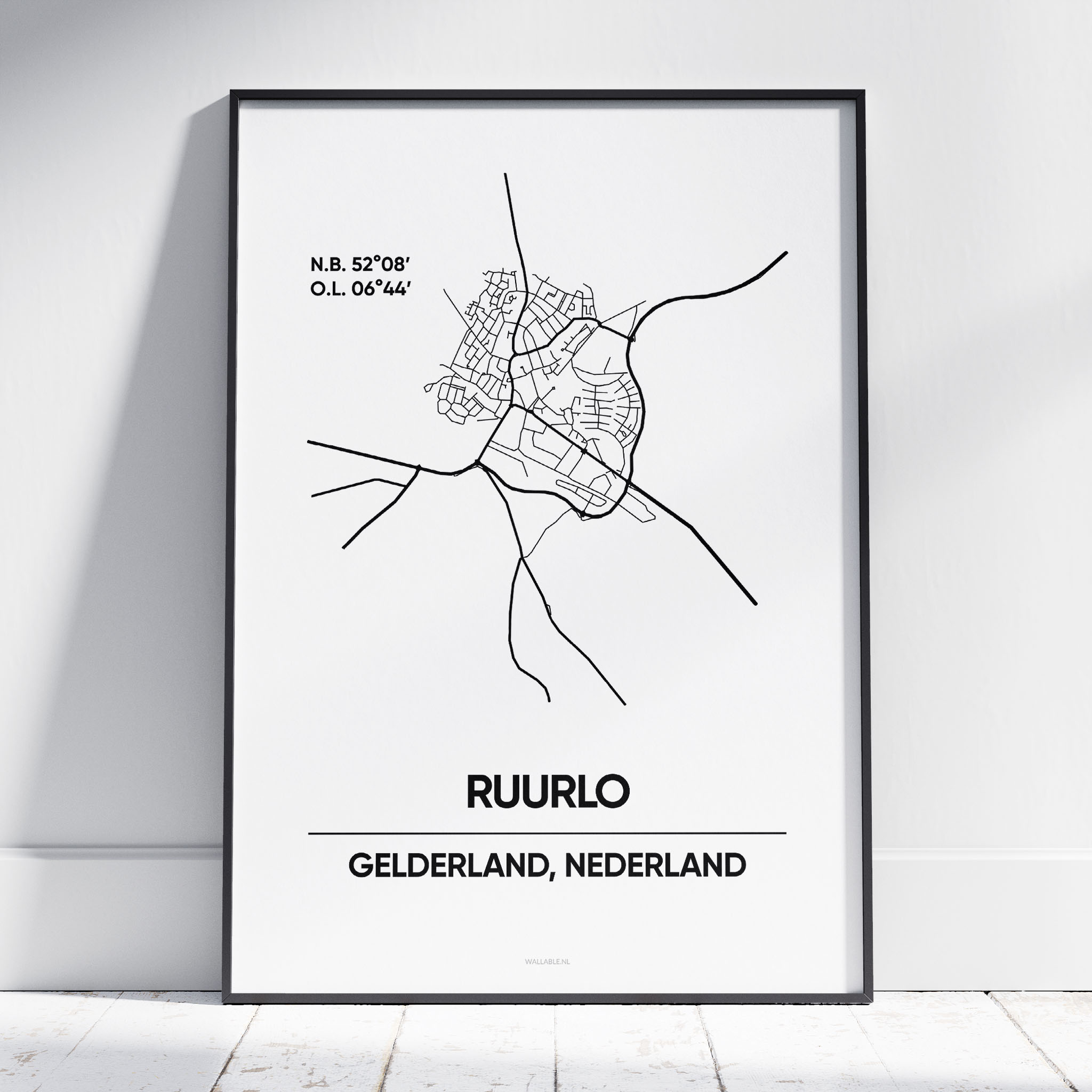 Ruurlo stad poster - Wallable
