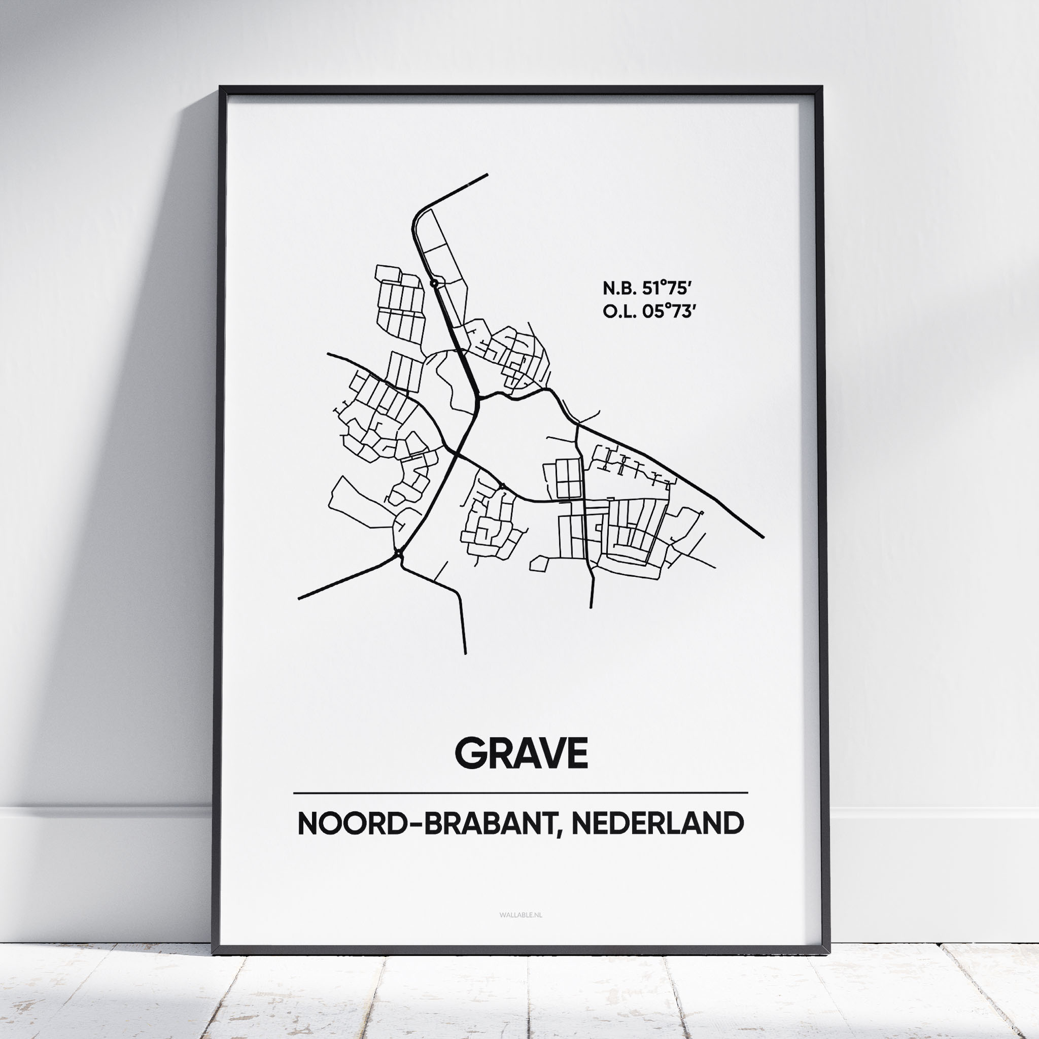 Grave stad poster - Wallable
