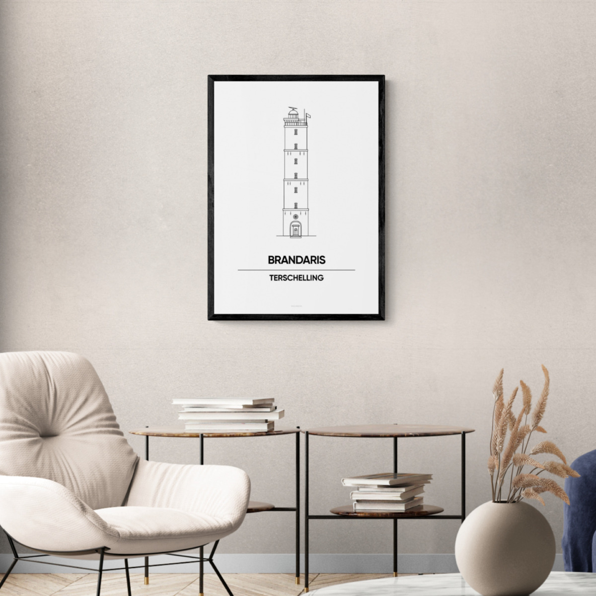 Brandaris - Terschelling poster - Wallable