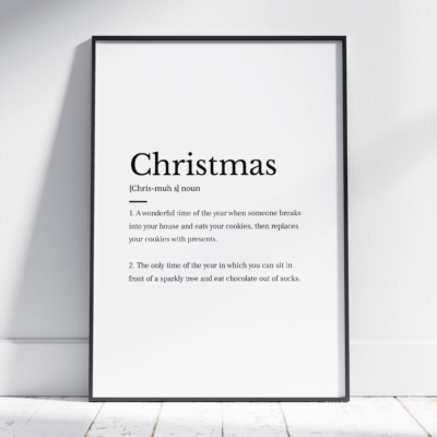 Kerst poster X-mas - Wallable