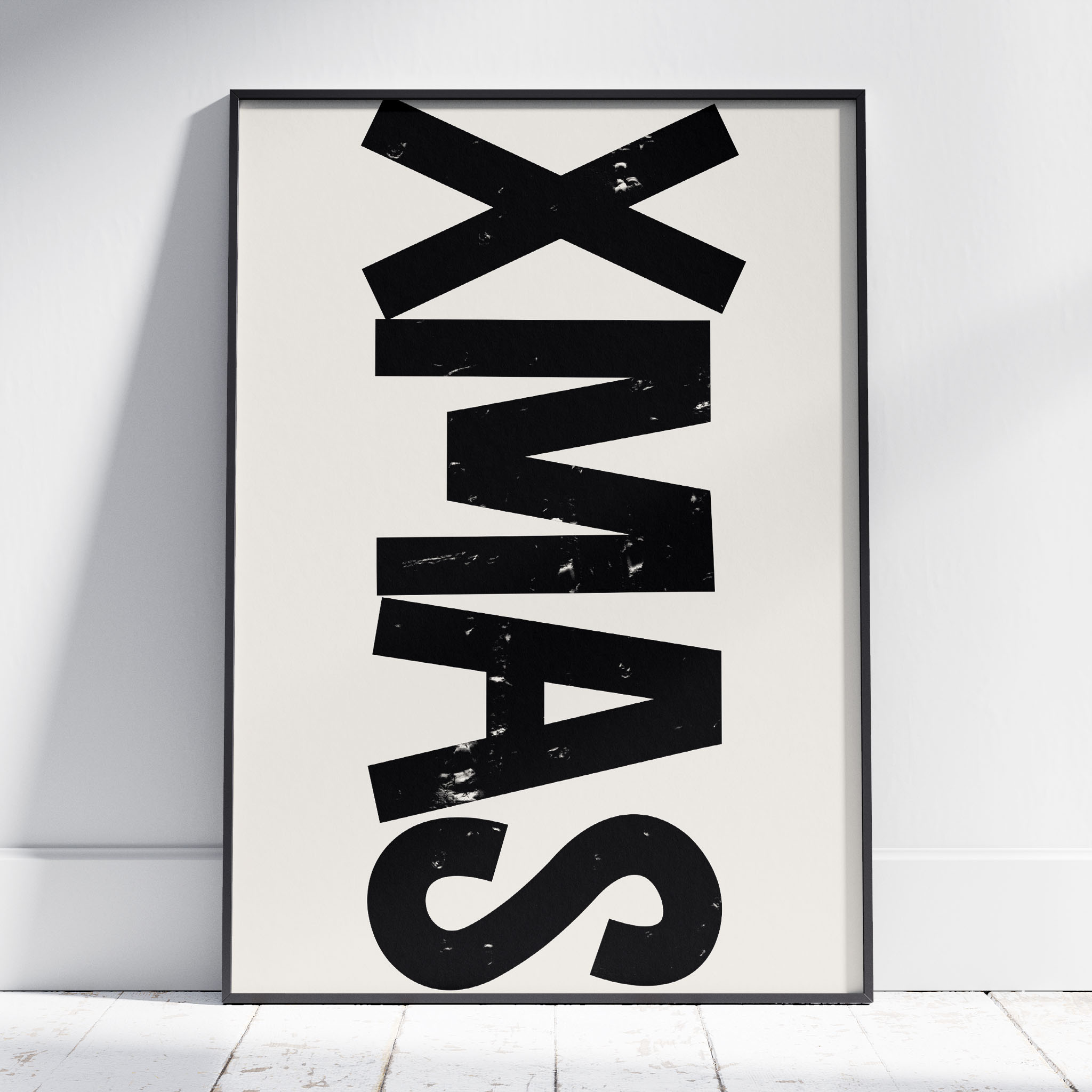 Kerst poster X-mas - Wallable