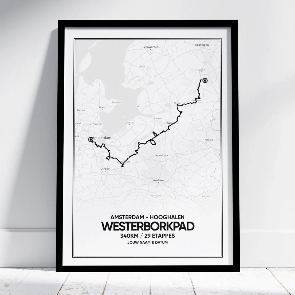 LAW15 Westerborkpad Poster (met naam)